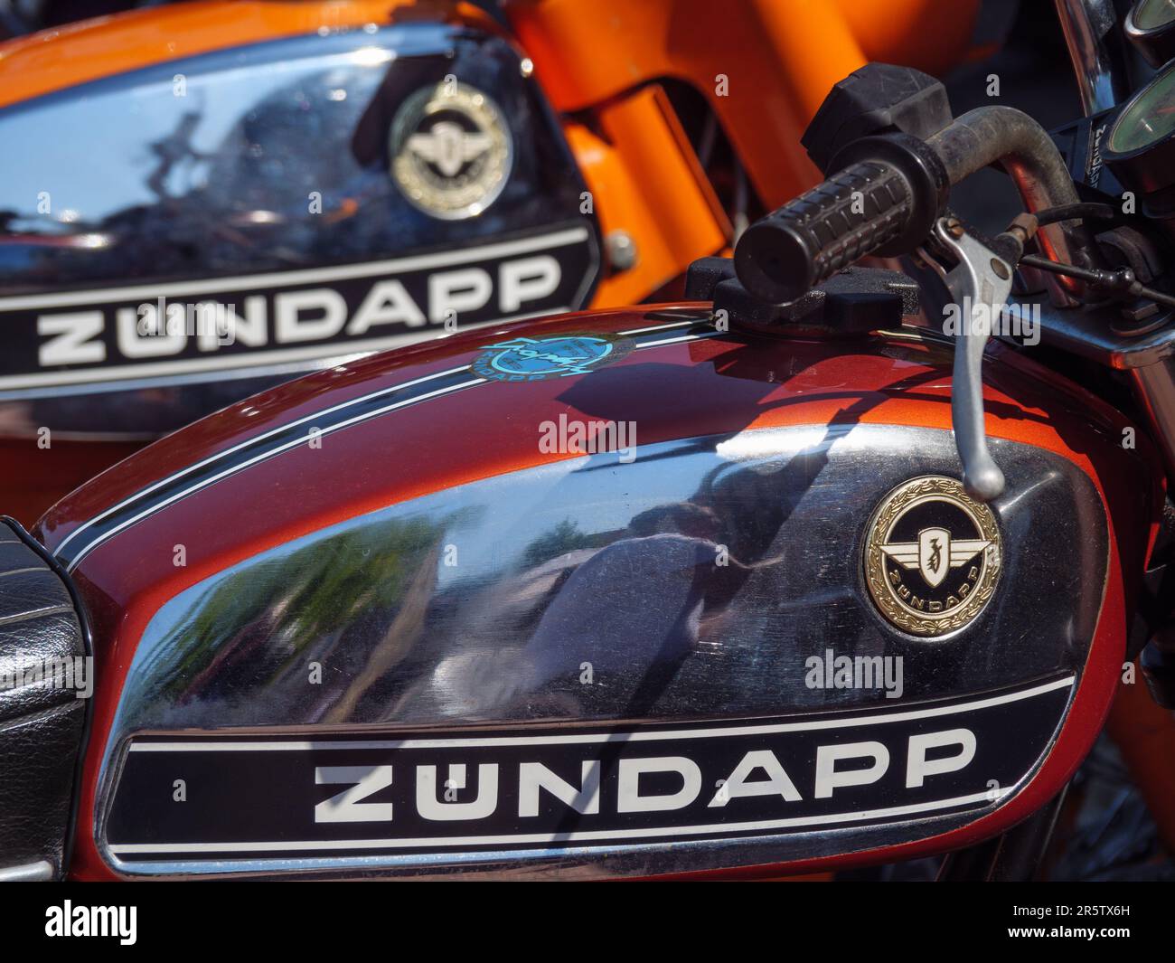 old motorcycles in germany Stock Photo - Alamy