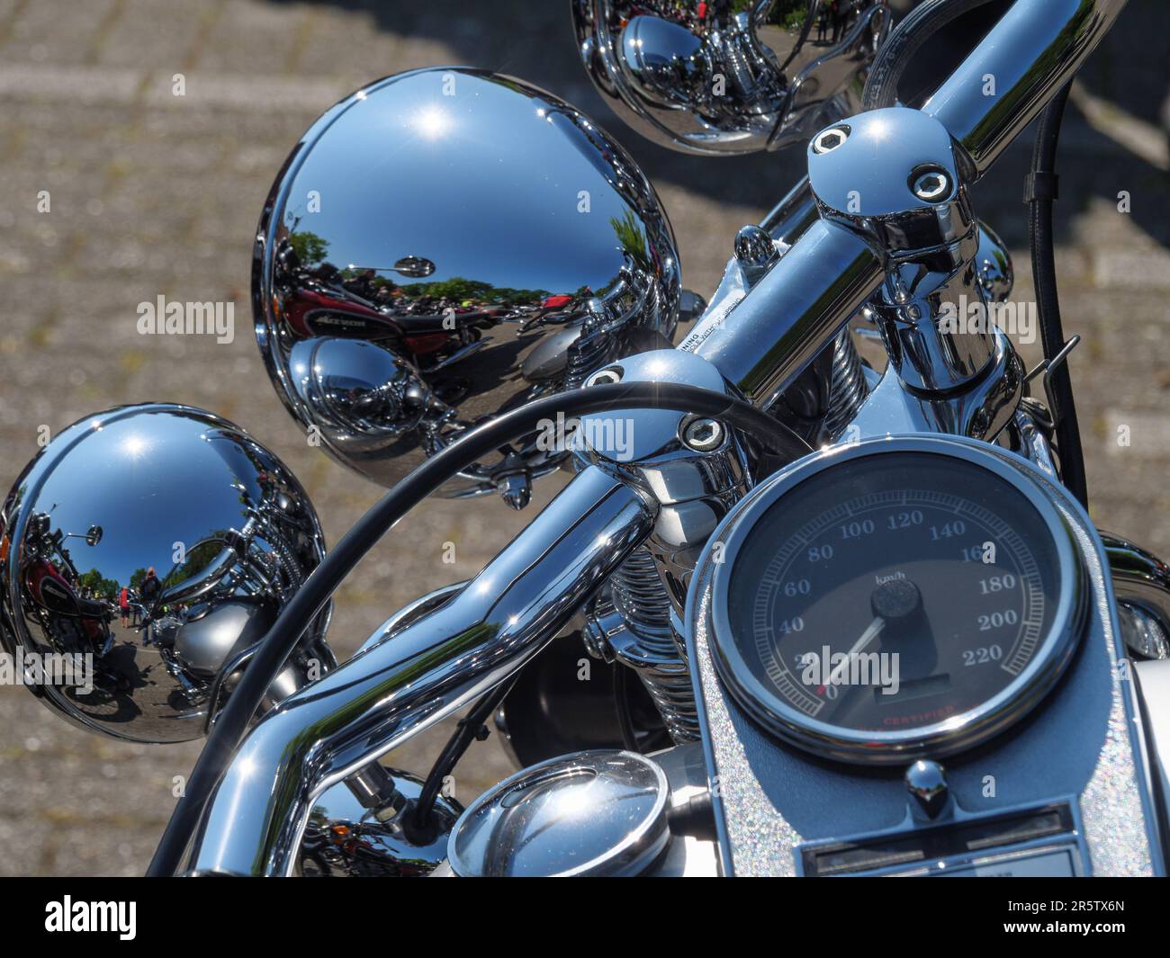 old motorcycles in germany Stock Photo - Alamy