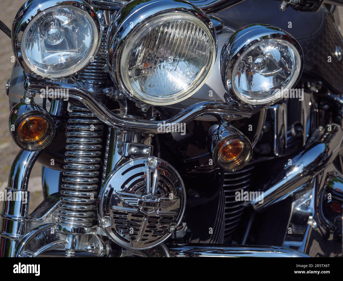 old motorcycles in germany Stock Photo - Alamy