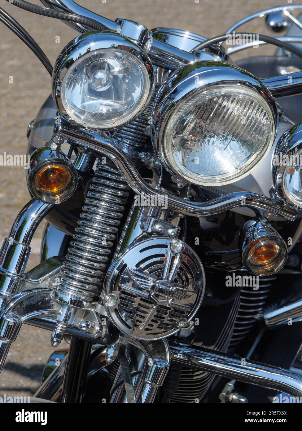 old motorcycles in germany Stock Photo - Alamy