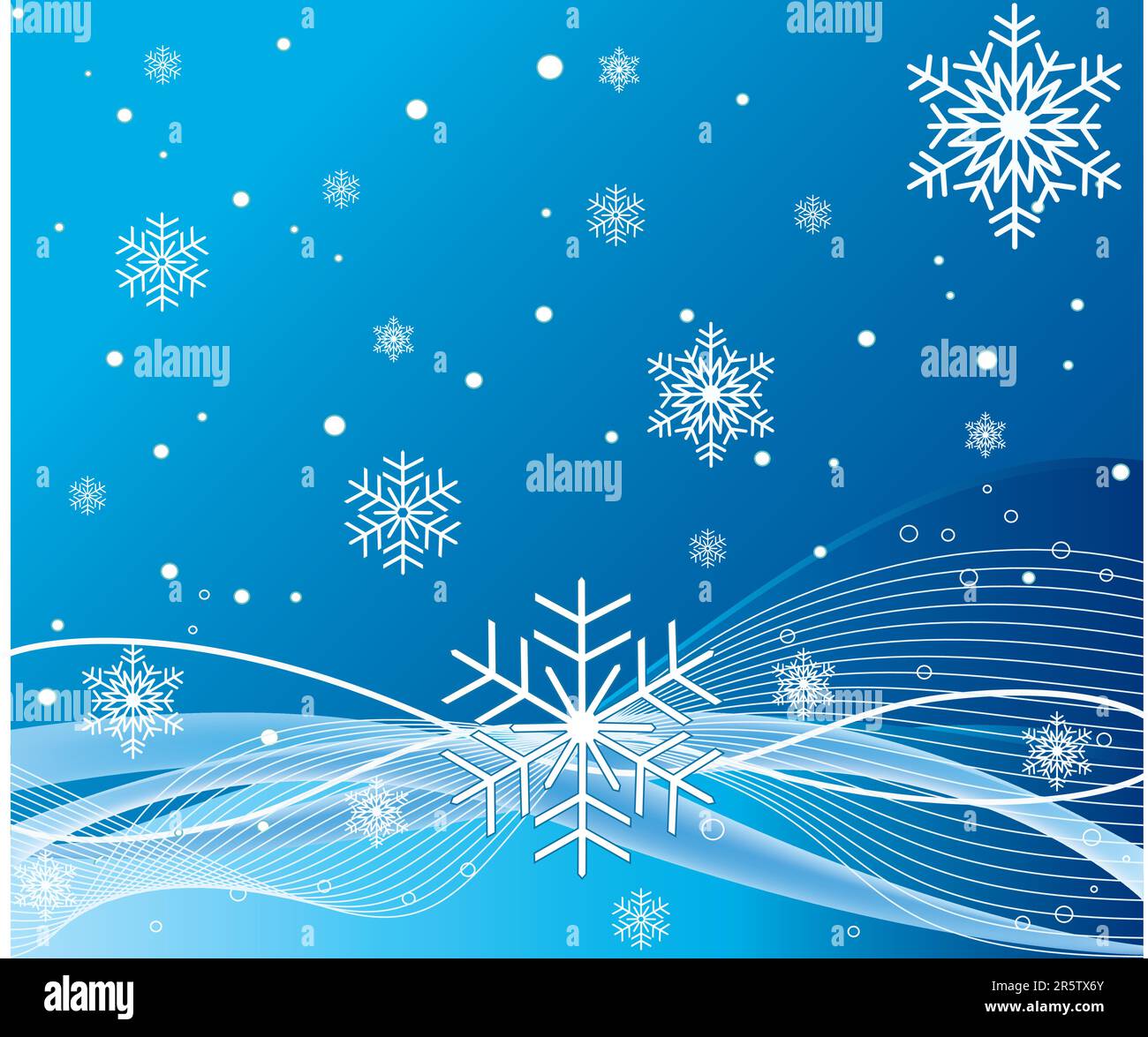 Snowflakes design vector Stock Vector Image & Art - Alamy