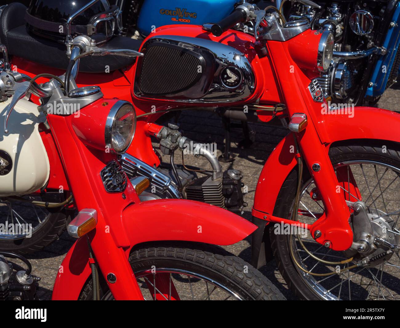 old motorcycles in germany Stock Photo - Alamy