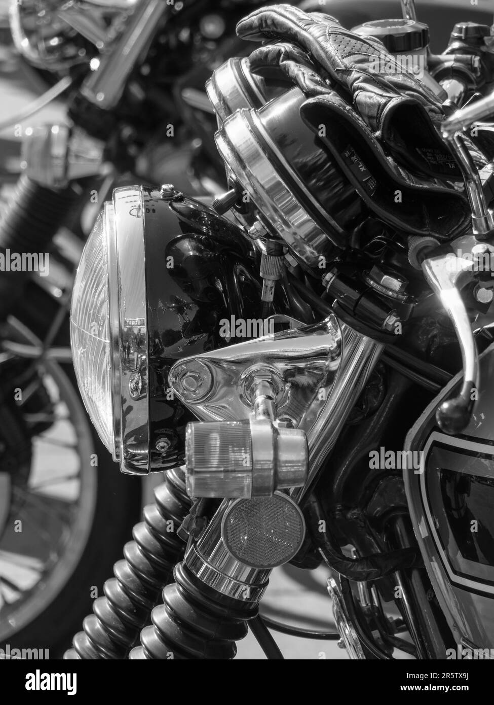 old motorcycles in germany Stock Photo - Alamy