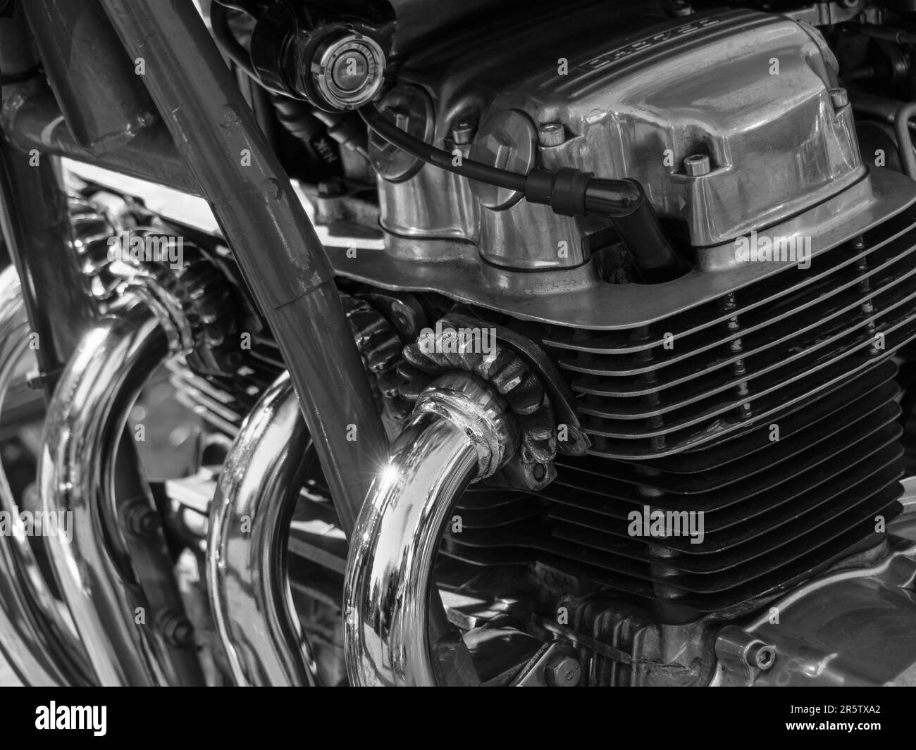 old motorcycles in germany Stock Photo - Alamy