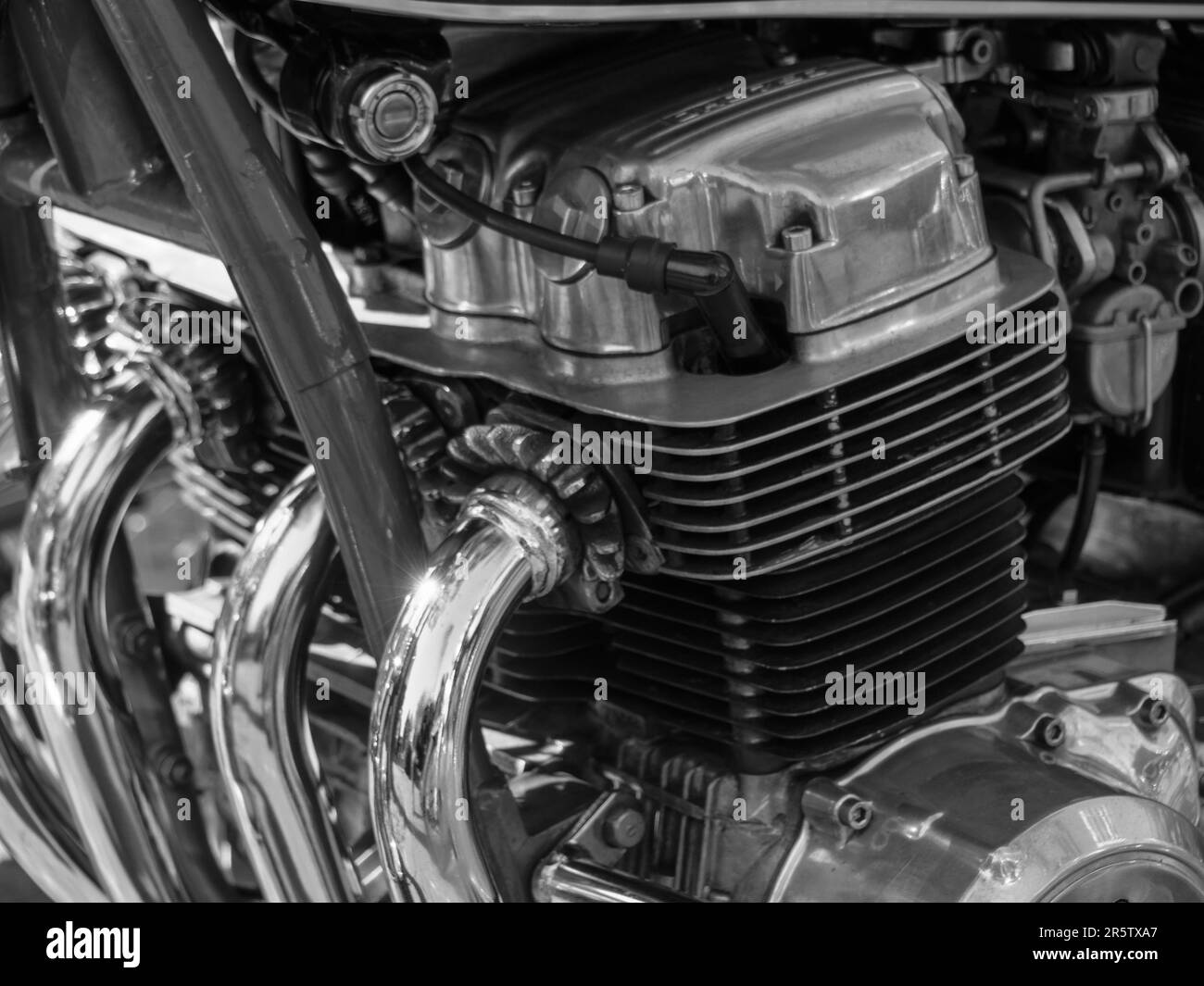 old motorcycles in germany Stock Photo - Alamy