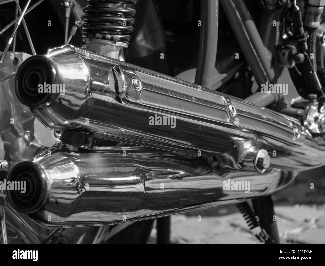 old motorcycles in germany Stock Photo - Alamy