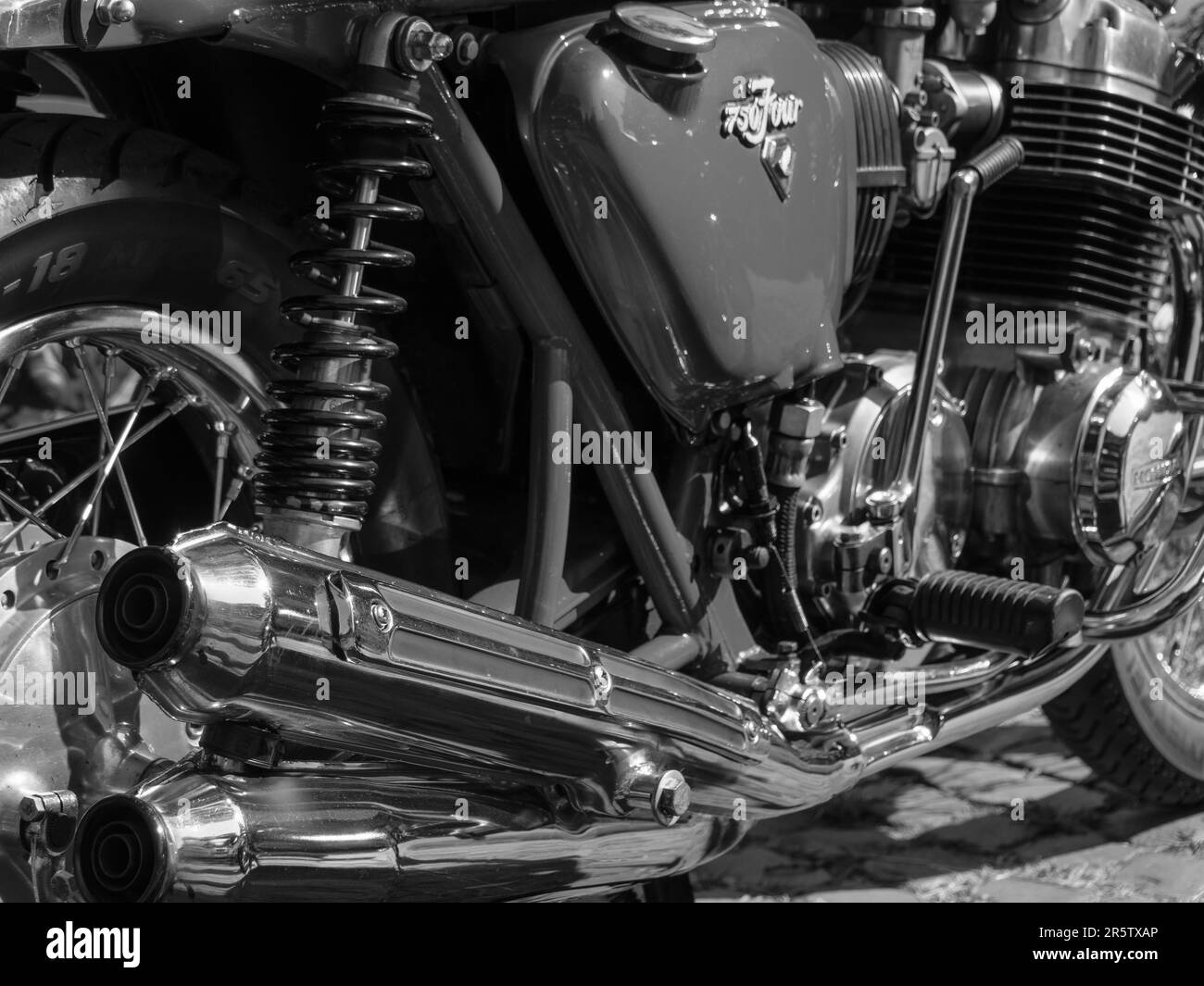 old motorcycles in germany Stock Photo - Alamy