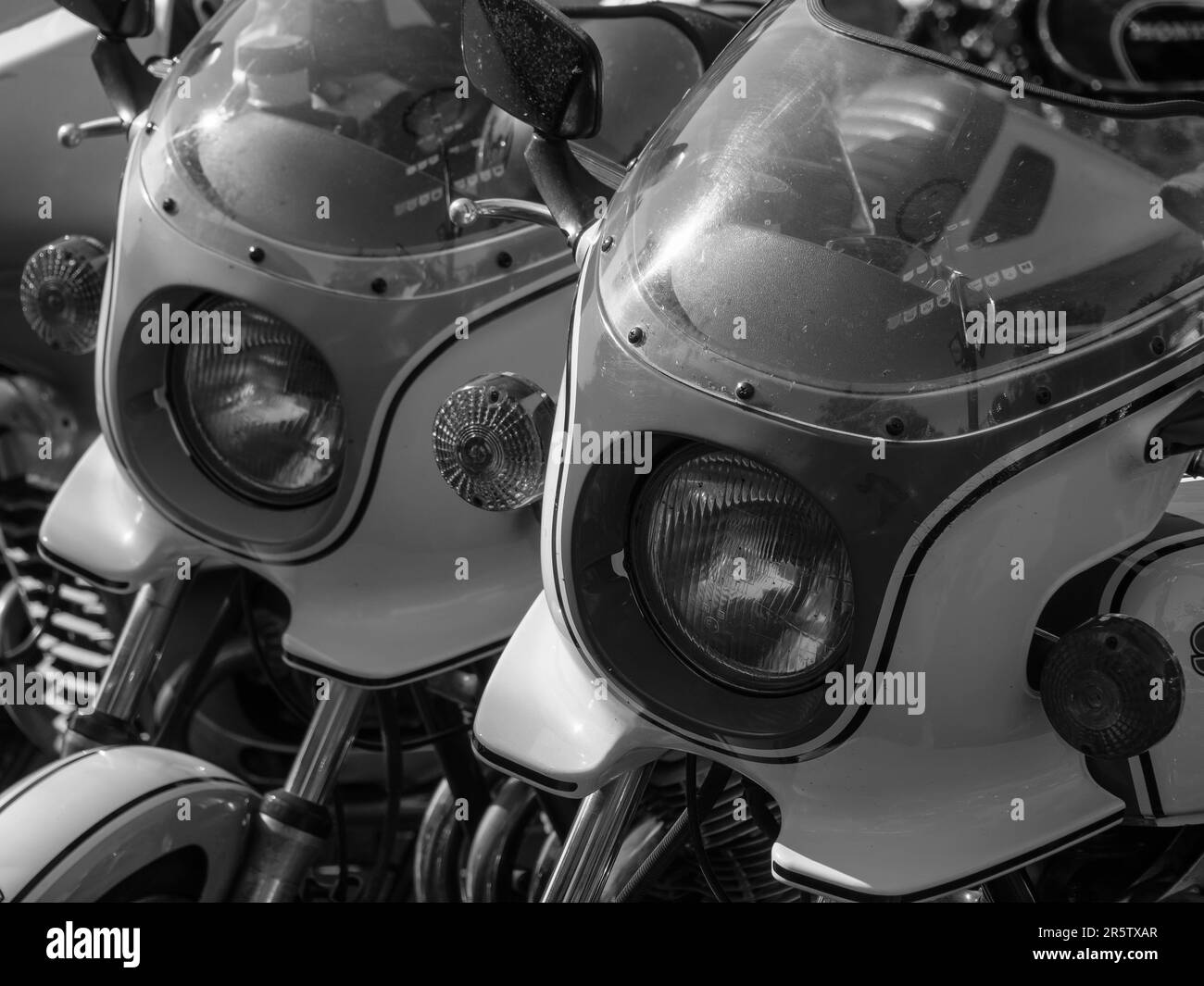 old motorcycles in germany Stock Photo - Alamy