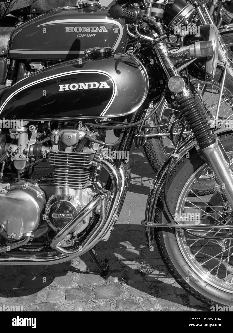 old motorcycles in germany Stock Photo - Alamy