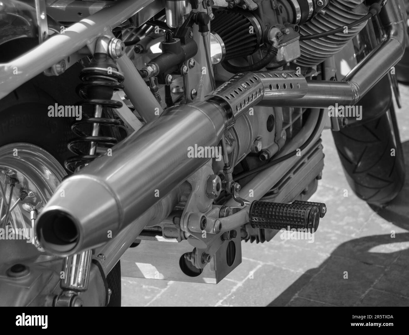 old motorcycles in germany Stock Photo - Alamy