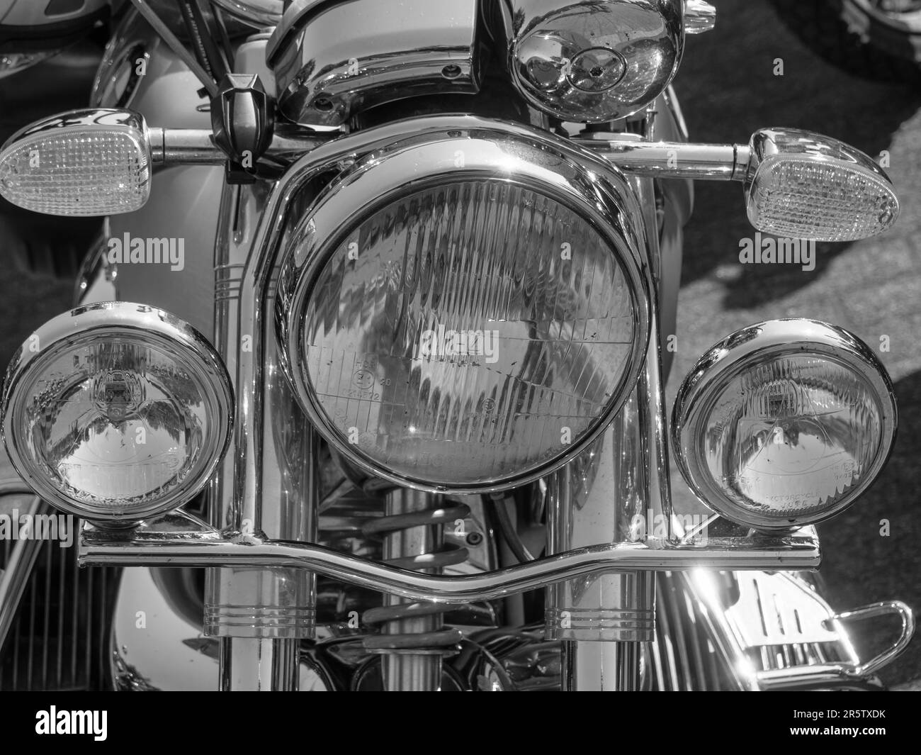 old motorcycles in germany Stock Photo - Alamy