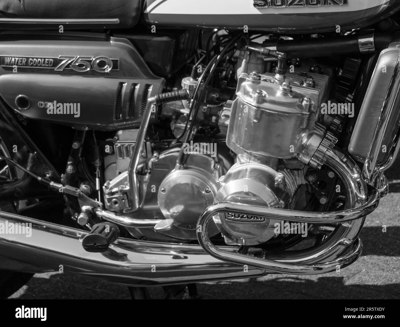 old motorcycles in germany Stock Photo - Alamy