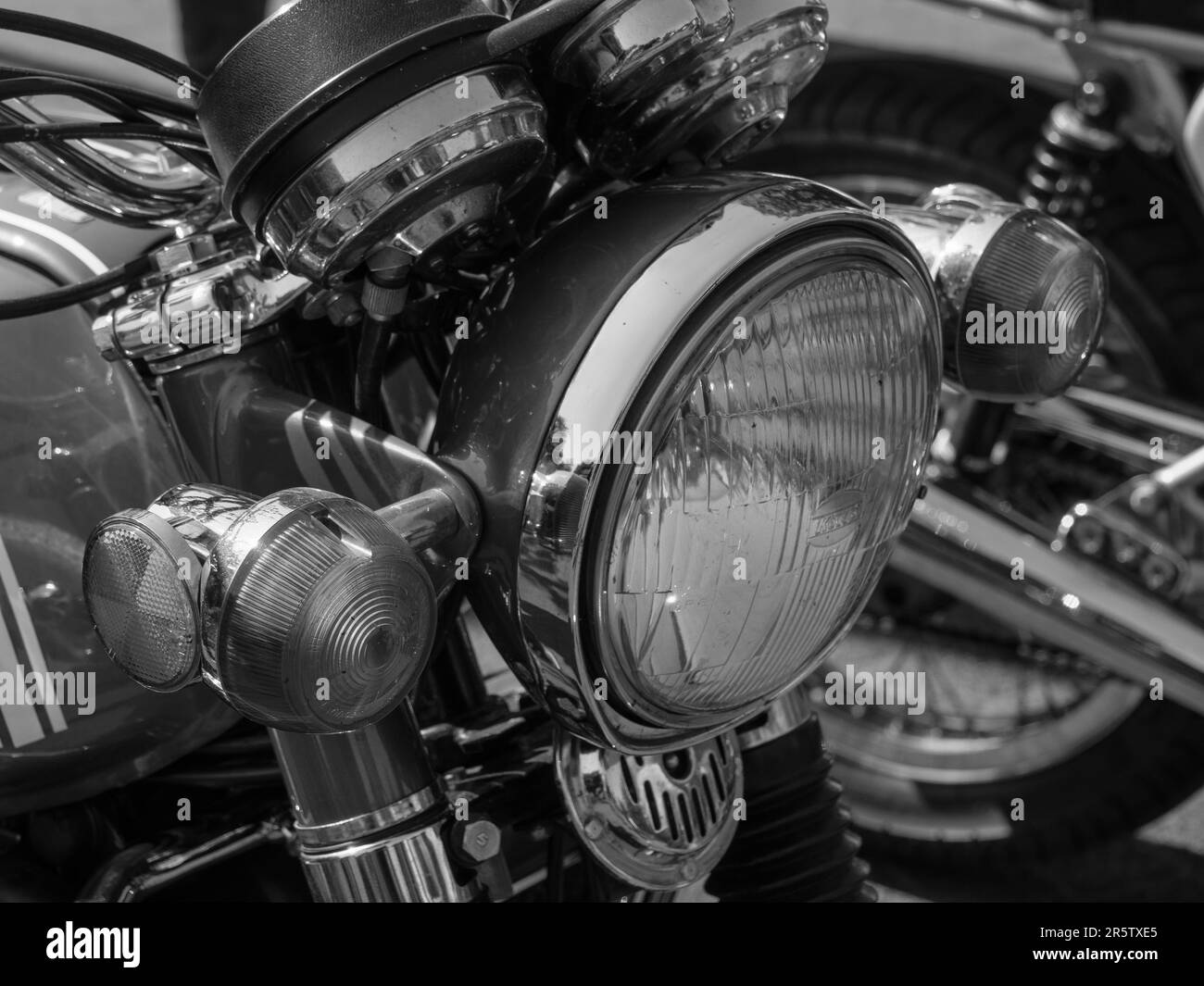 old motorcycles in germany Stock Photo - Alamy