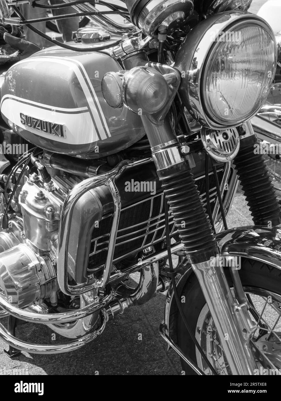 old motorcycles in germany Stock Photo - Alamy