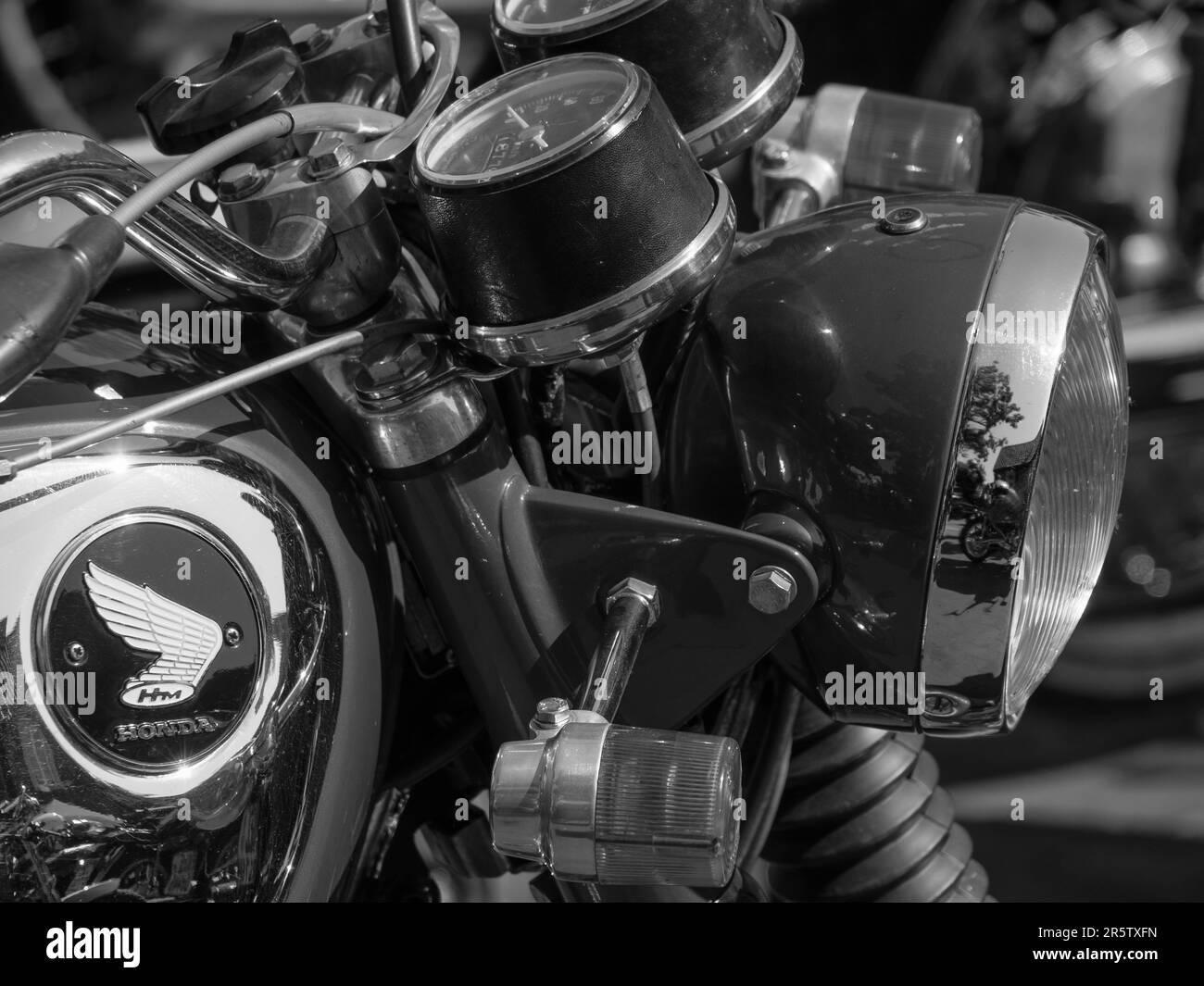 old motorcycles in germany Stock Photo - Alamy