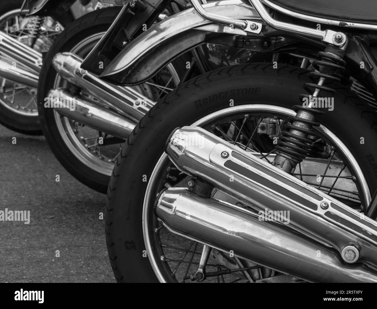 old motorcycles in germany Stock Photo - Alamy