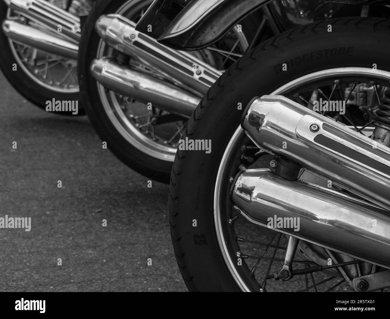 old motorcycles in germany Stock Photo - Alamy