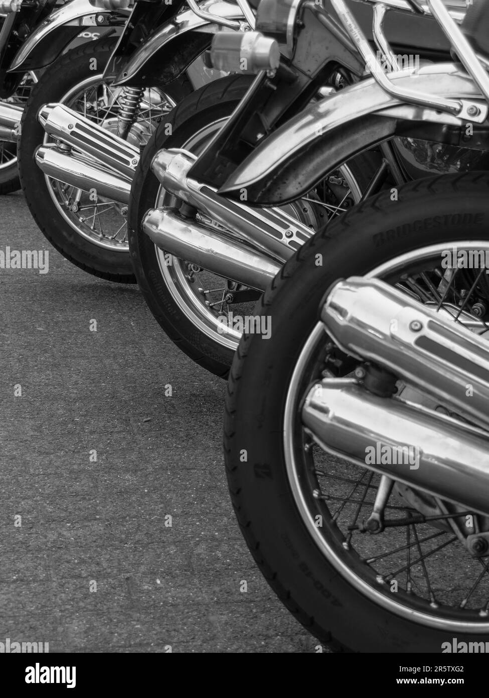 old motorcycles in germany Stock Photo - Alamy