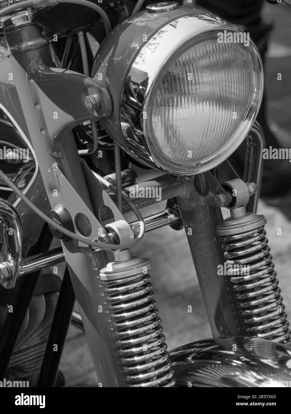 old motorcycles in germany Stock Photo - Alamy
