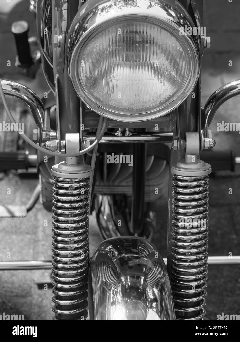 old motorcycles in germany Stock Photo - Alamy