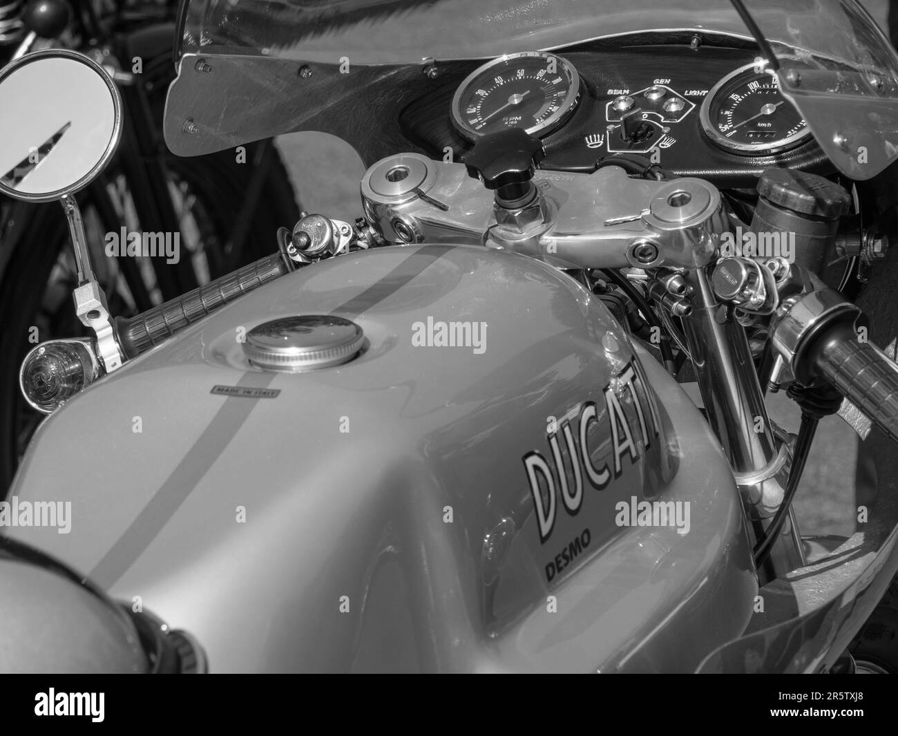 old motorcycles in germany Stock Photo - Alamy