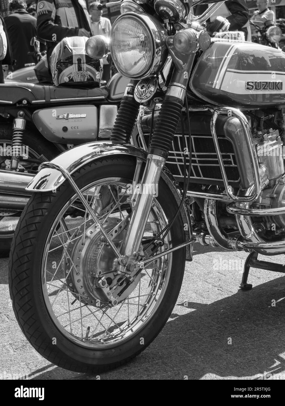 old motorcycles in germany Stock Photo - Alamy