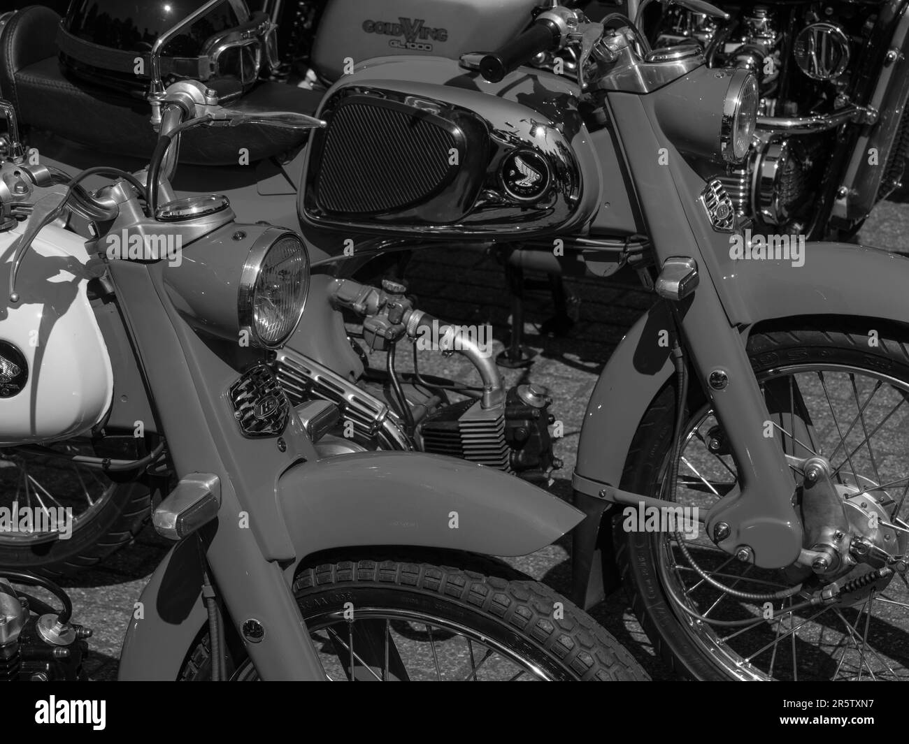 old motorcycles in germany Stock Photo - Alamy