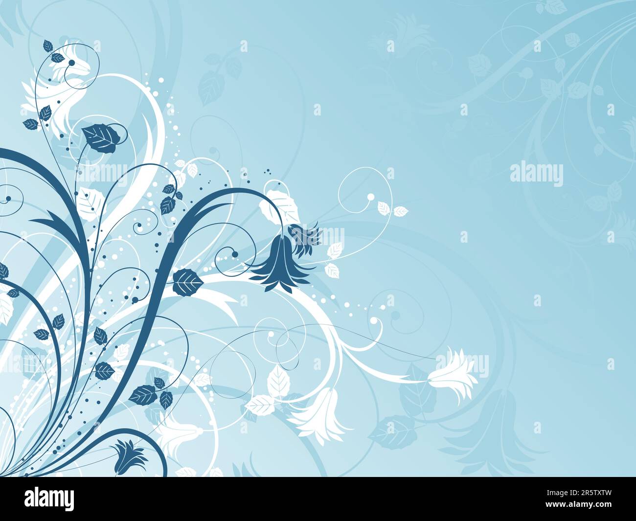 Abstract floral design Stock Vector Image & Art - Alamy