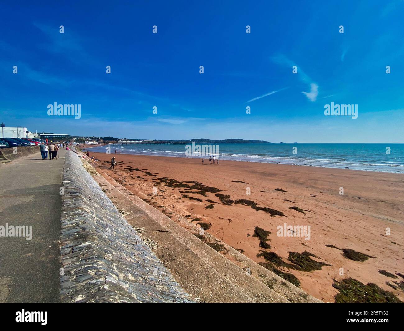 Paignton beach in Devon, UK Stock Photo - Alamy