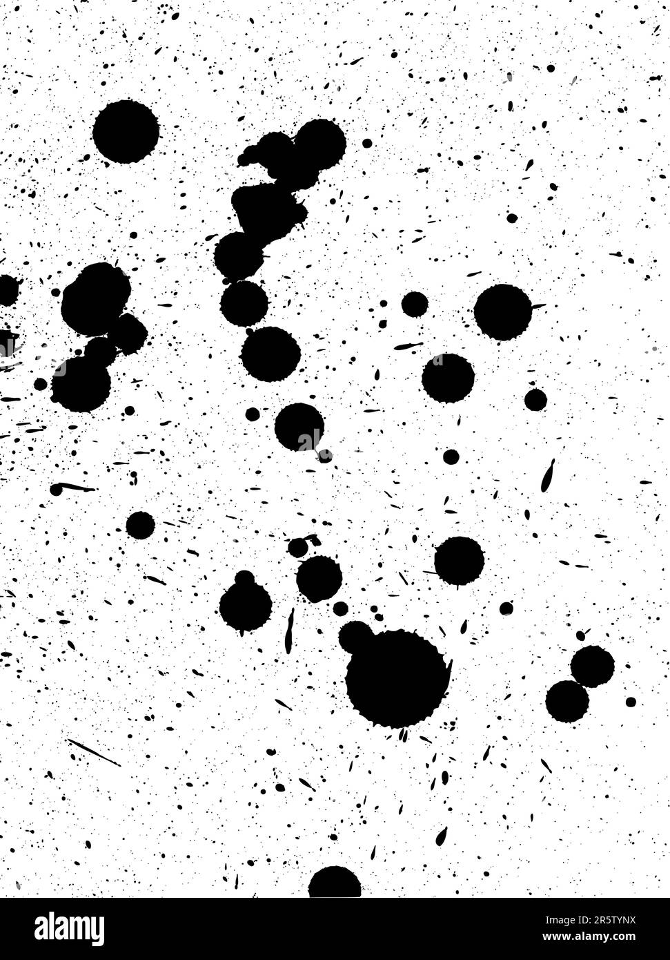 Full Page of Splats - Background is transparent so they can be ...