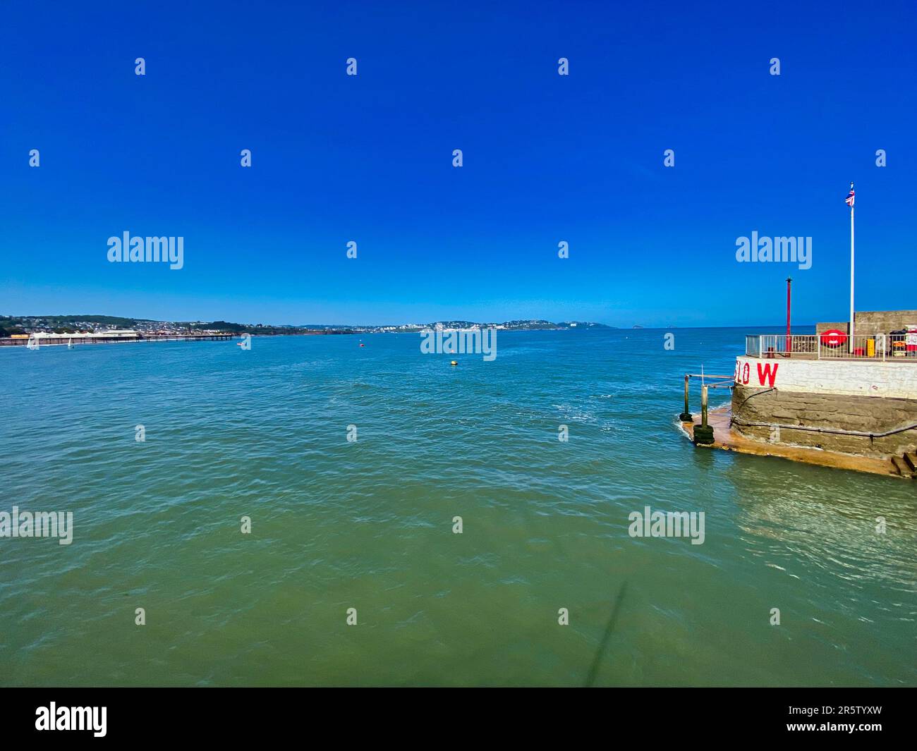 Paignton beach in Devon, UK Stock Photo - Alamy