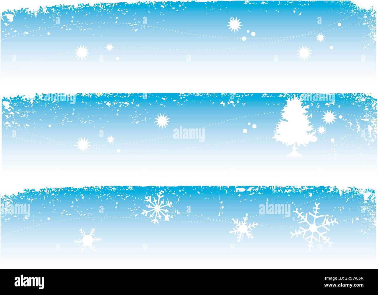 Three Holiday Page Toppers, perfect for flyers and other holiday ...