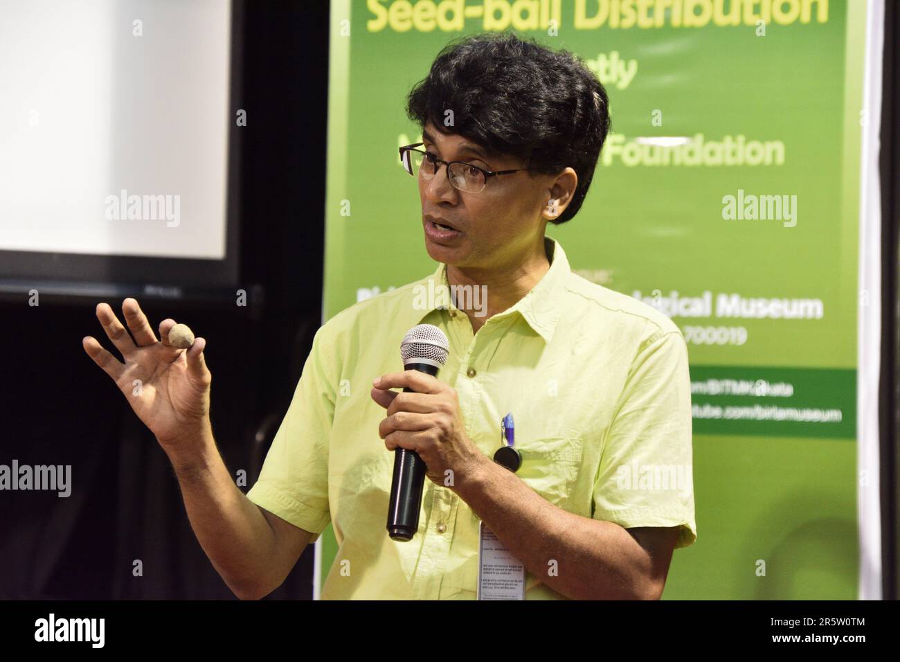 Kolkata, India. 05th June, 2023. Tarun Kumar Das, Education Officer, Birla Industrial ...