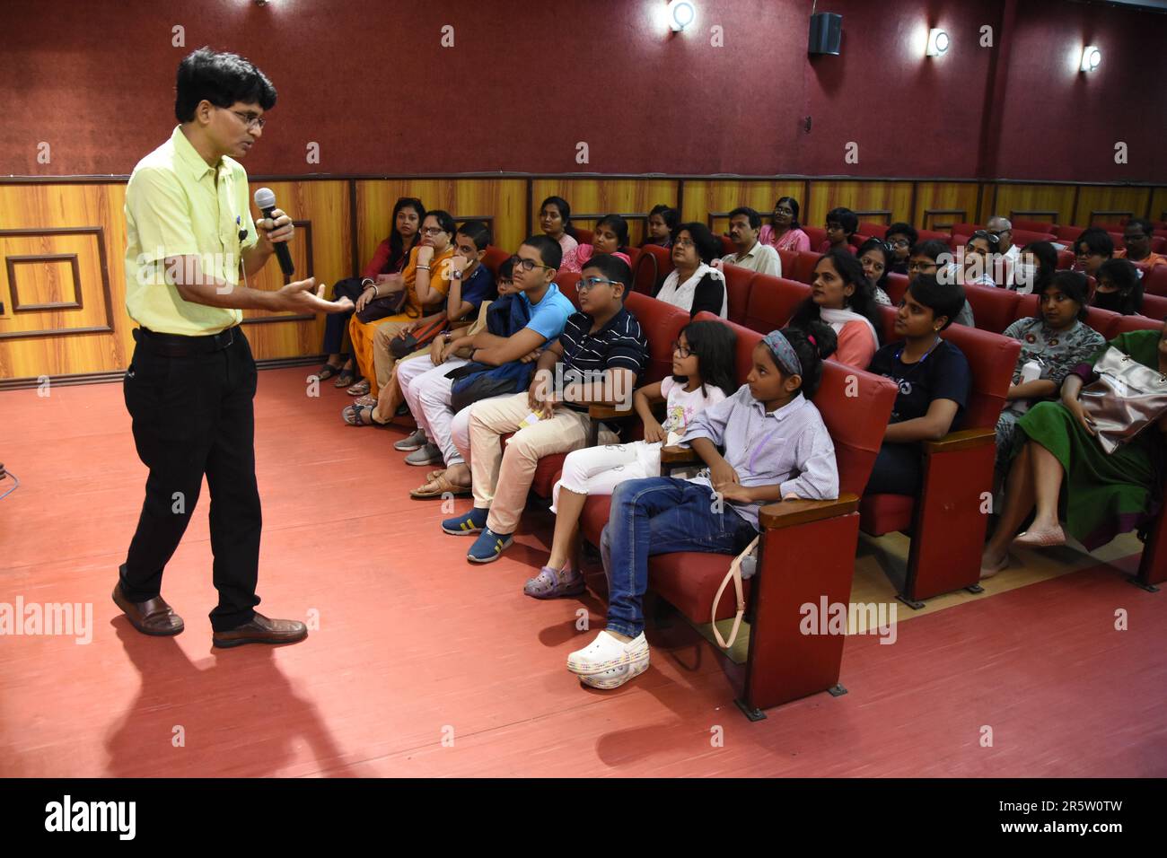 Kolkata, India. 05th June, 2023. Tarun Kumar Das, Education Officer, Birla Industrial ...