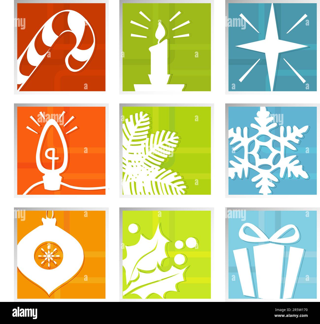 Red lights all around Stock Vector Images - Alamy