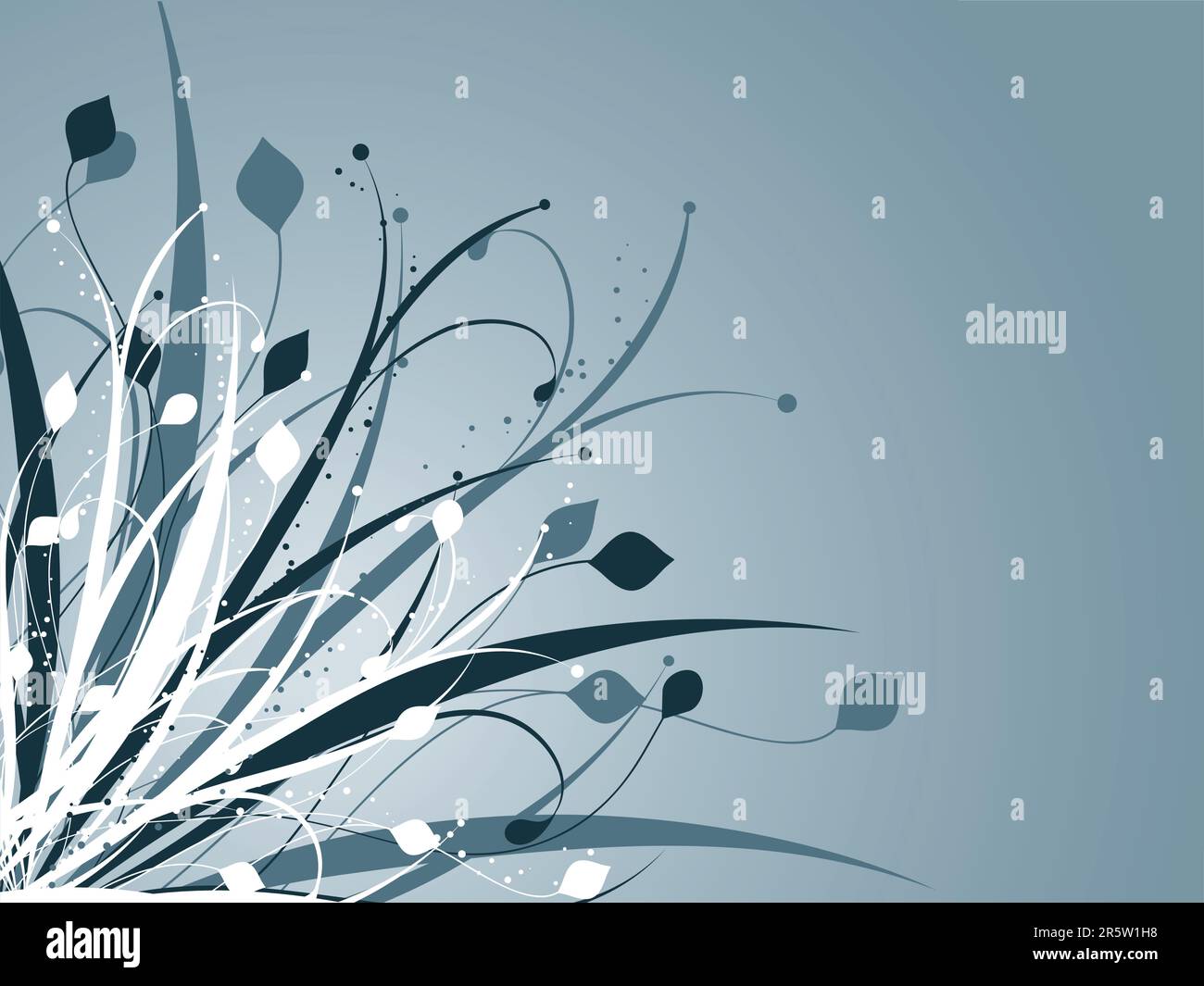 Abstract floral design Stock Vector Image & Art - Alamy
