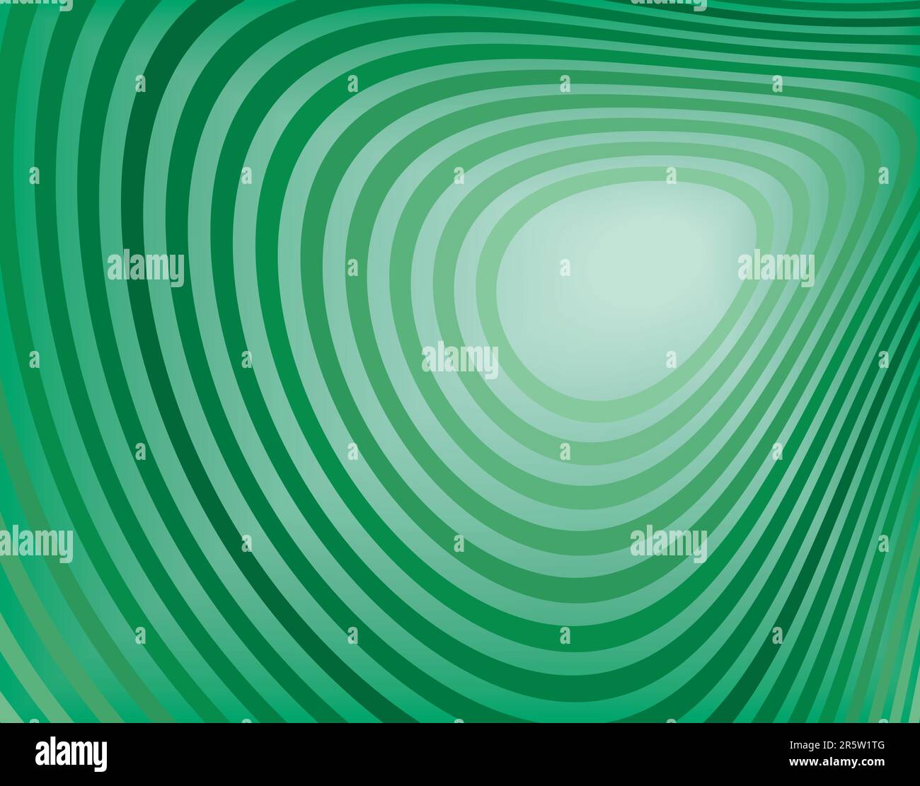 Editable vector abstract design of green contour lines Stock Vector ...