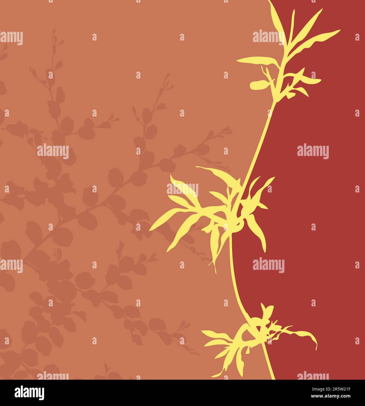 Editable vector illustration of a grass outline Stock Vector Image ...