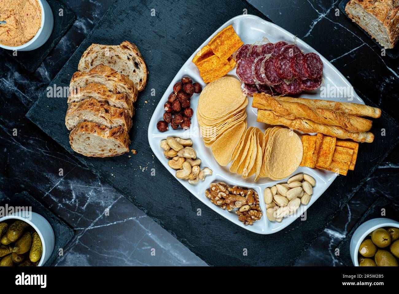 Snackplate hi-res stock photography and images - Alamy