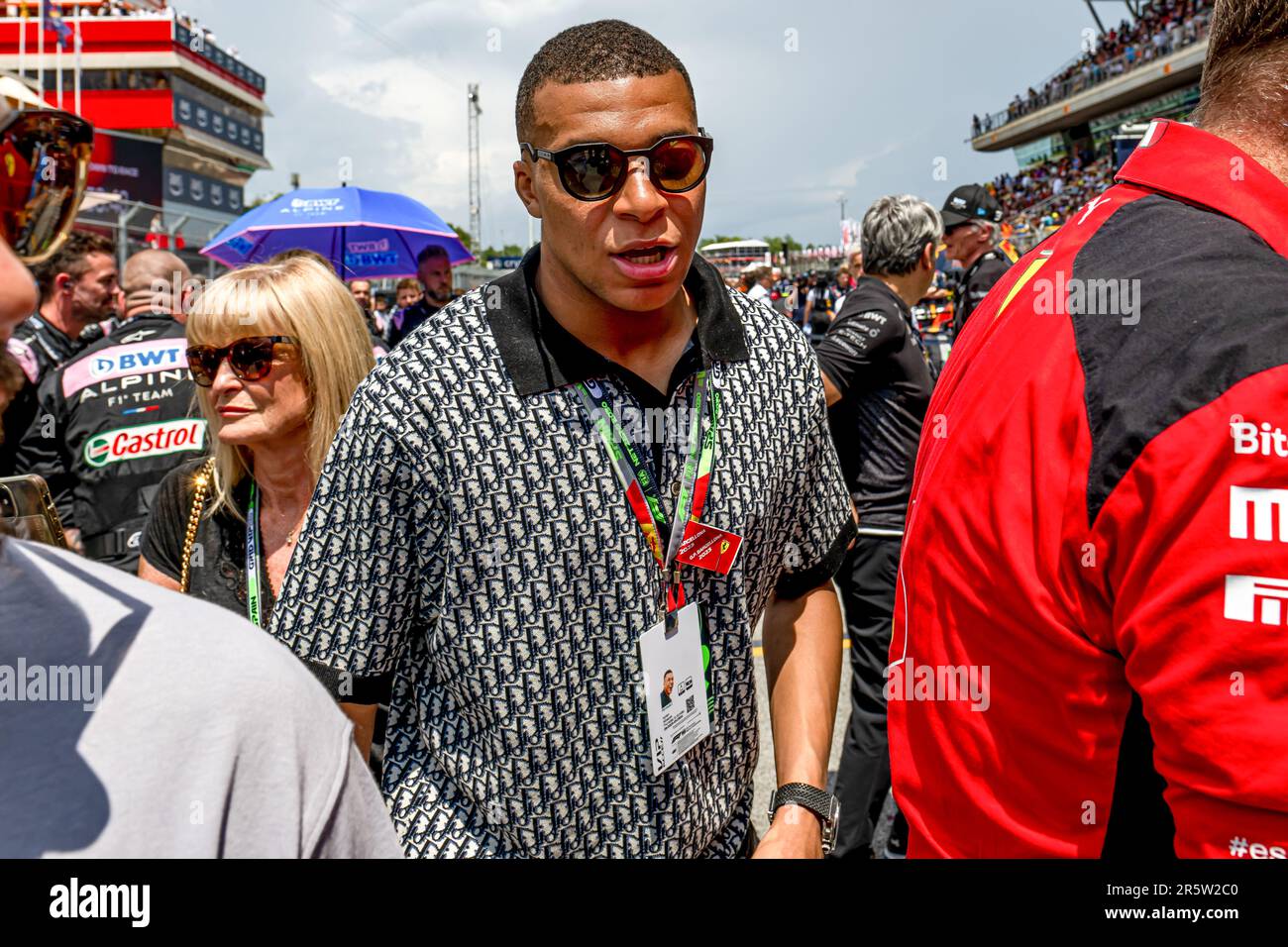 CIRCUIT DE BARCELONA-CATALUNYA, SPAIN - JUNE 04: Kylian Mbappe, during ...