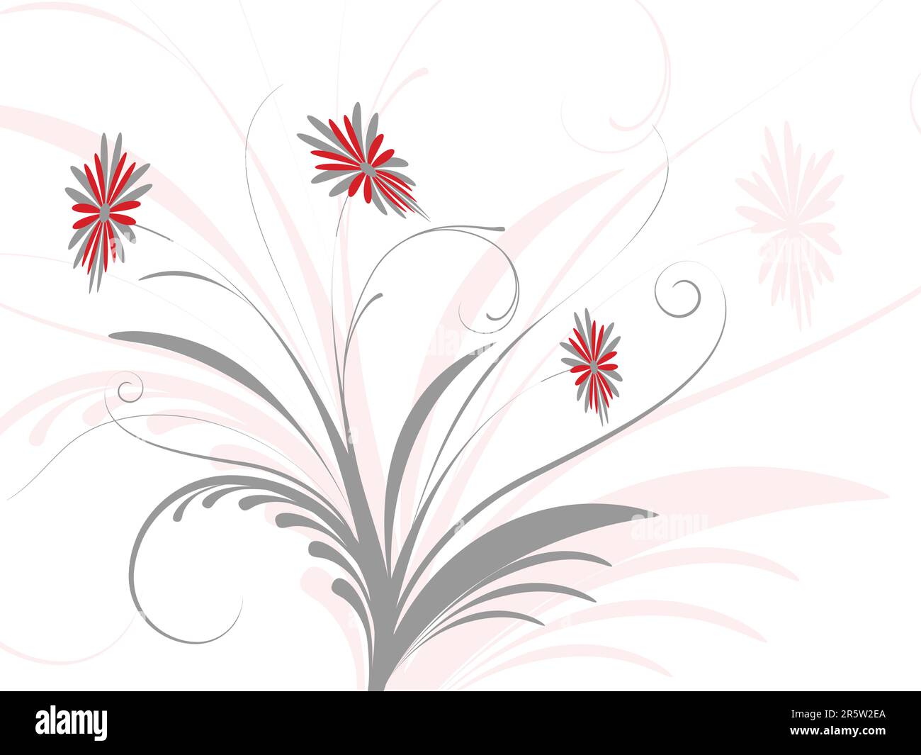 Abstract floral design Stock Vector Image & Art - Alamy