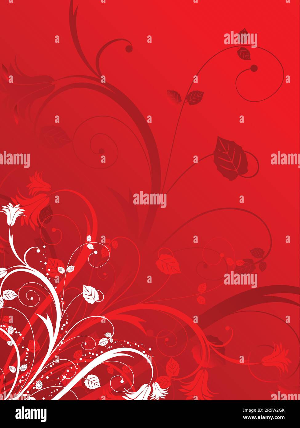 Abstract floral design Stock Vector Image & Art - Alamy