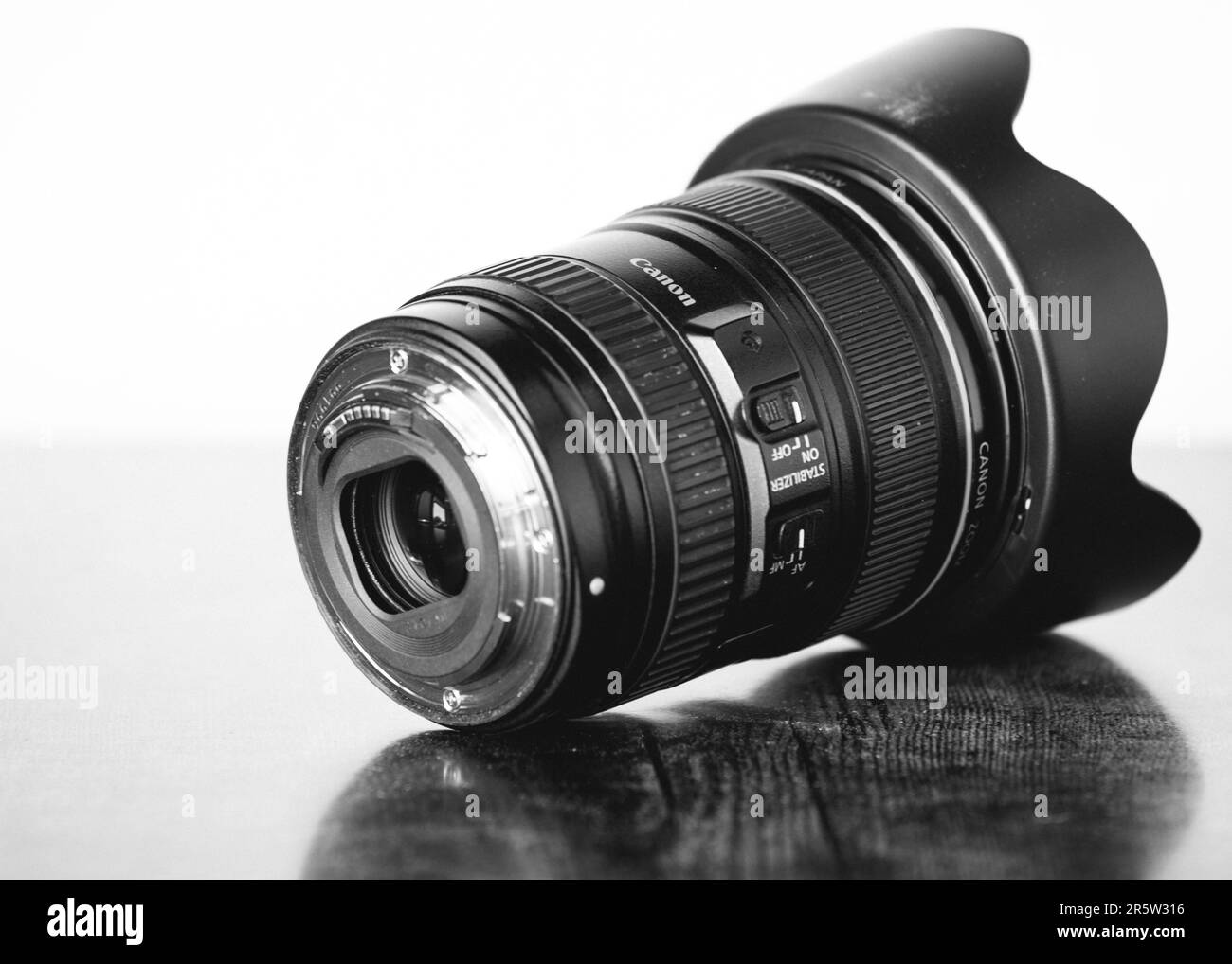 Dslr detail Black and White Stock Photos & Images - Alamy