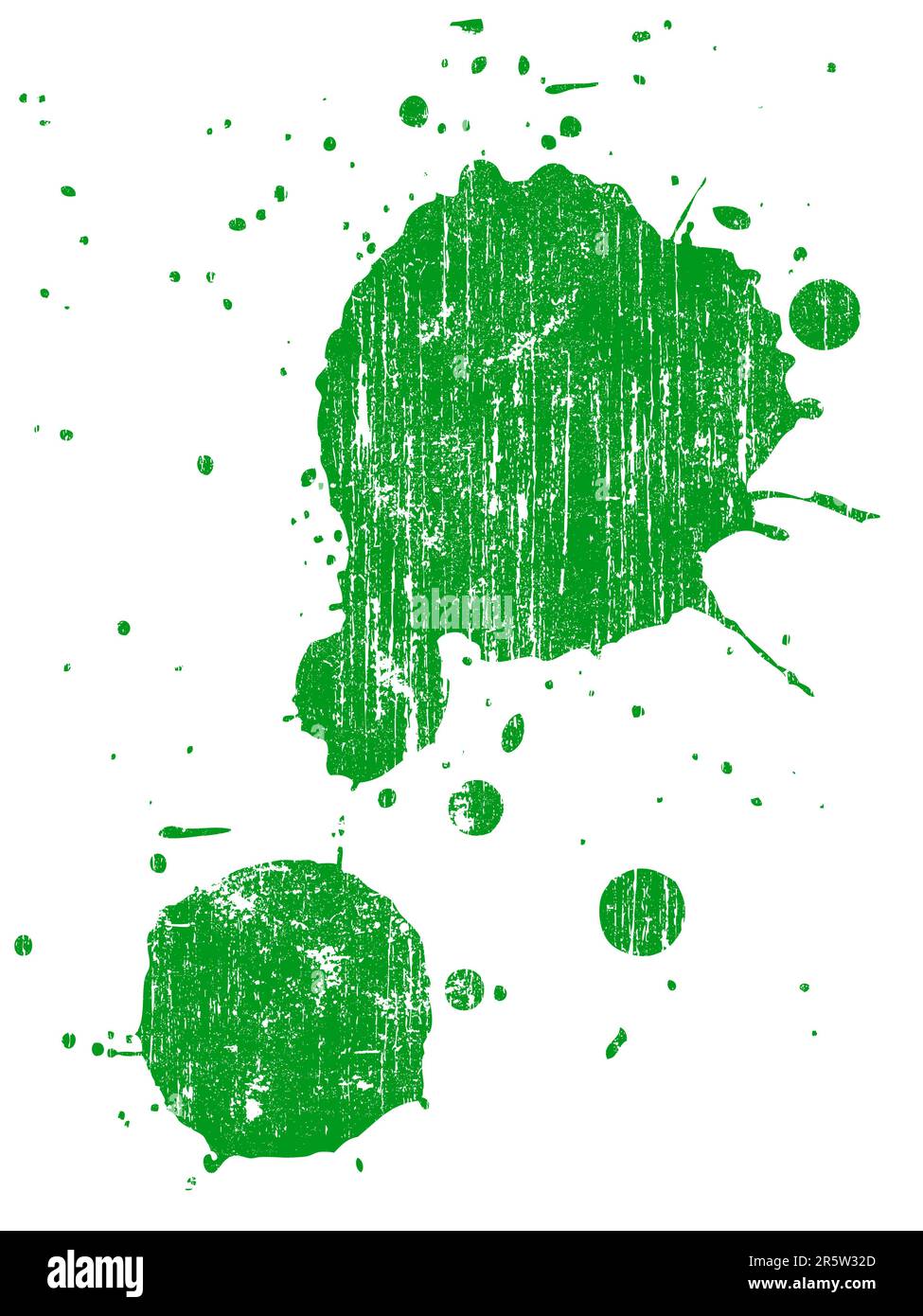 Grunge Splat - Background is transparent so they can be overlayed on ...