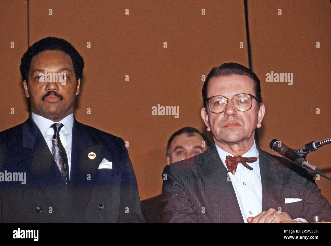 CHICAGO, ILLINOIS -CHICAGO, ILLINOIS - MAY 7, 1987 Reverend Jesse ...
