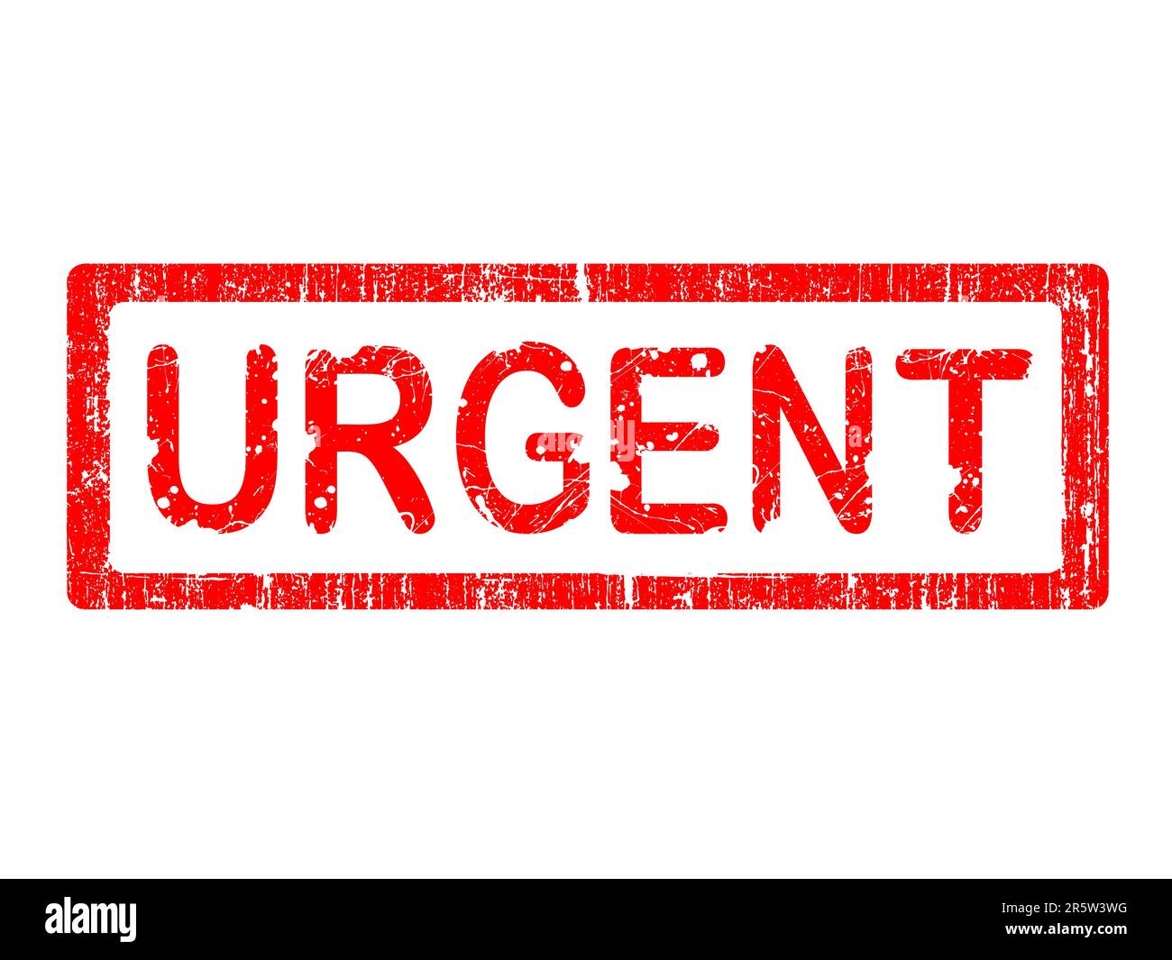 Grunge Office Stamp with the words URGENT in a grunge splattered text ...
