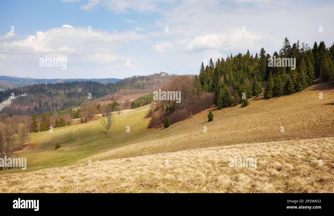 Panorama view pieniny mountains poland hi-res stock photography and ...