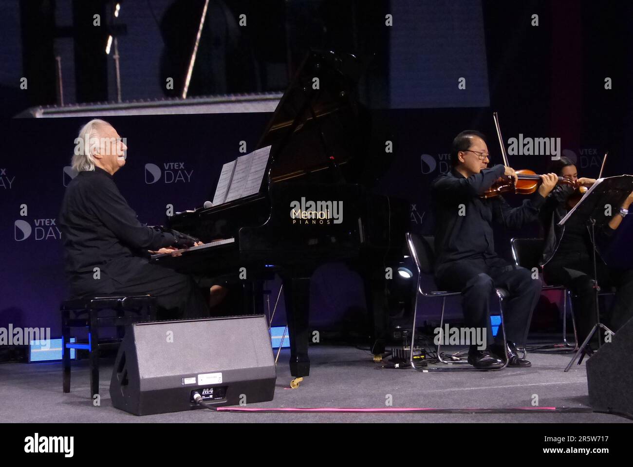 Sao Paulo, Brazil. June 5, 2023, Sao Paulo, Sao Paulo, Brasil: (INT) Vtex Day 2023 event. June 5 ...