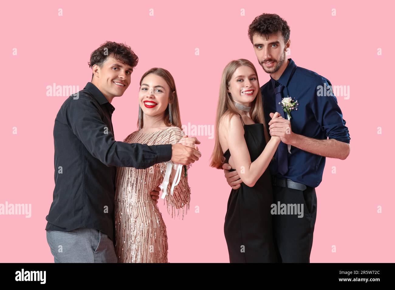 Ratchet Couples At Prom