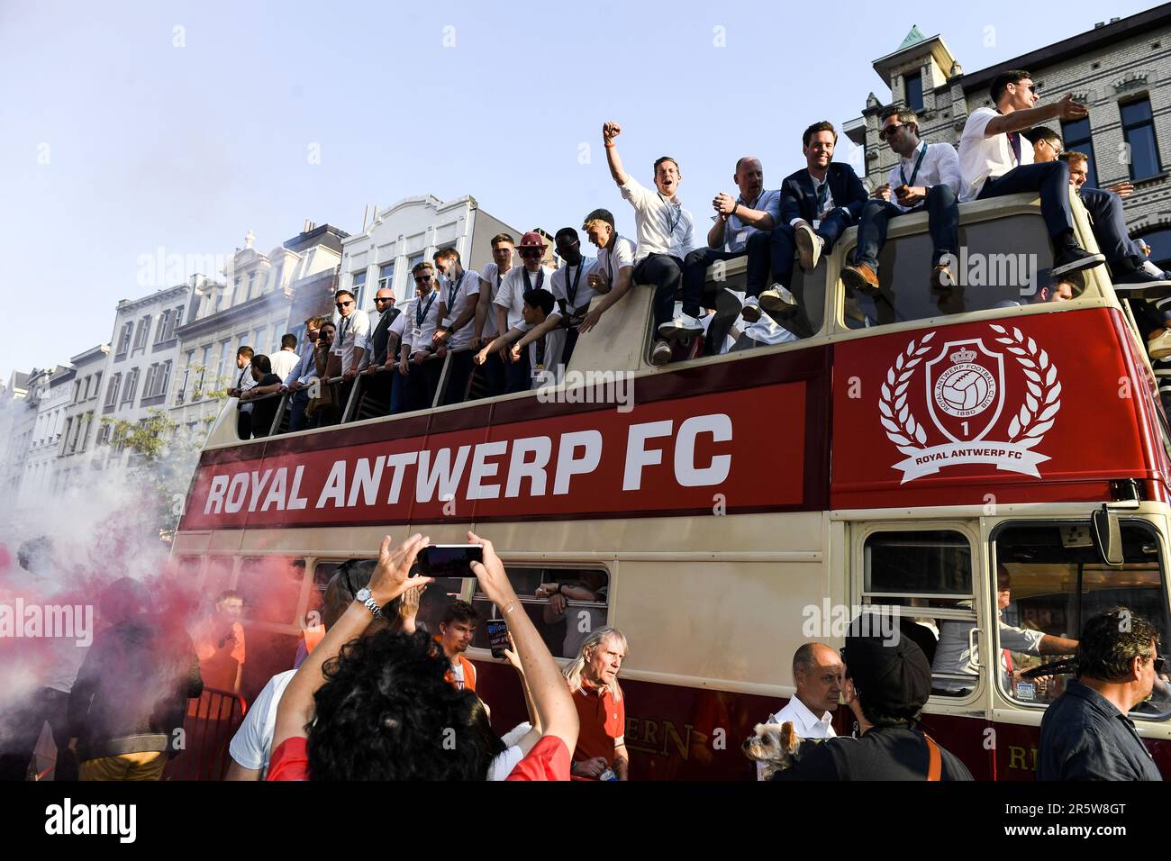 Antwerp, Belgium. 05th June, 2023. Illustration shows celebrations of ...